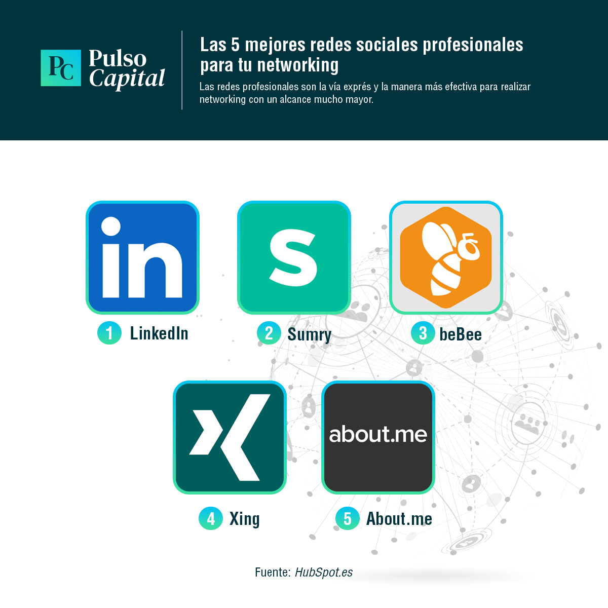 Las 5 mejores redes sociales profesionales para tu networking ...