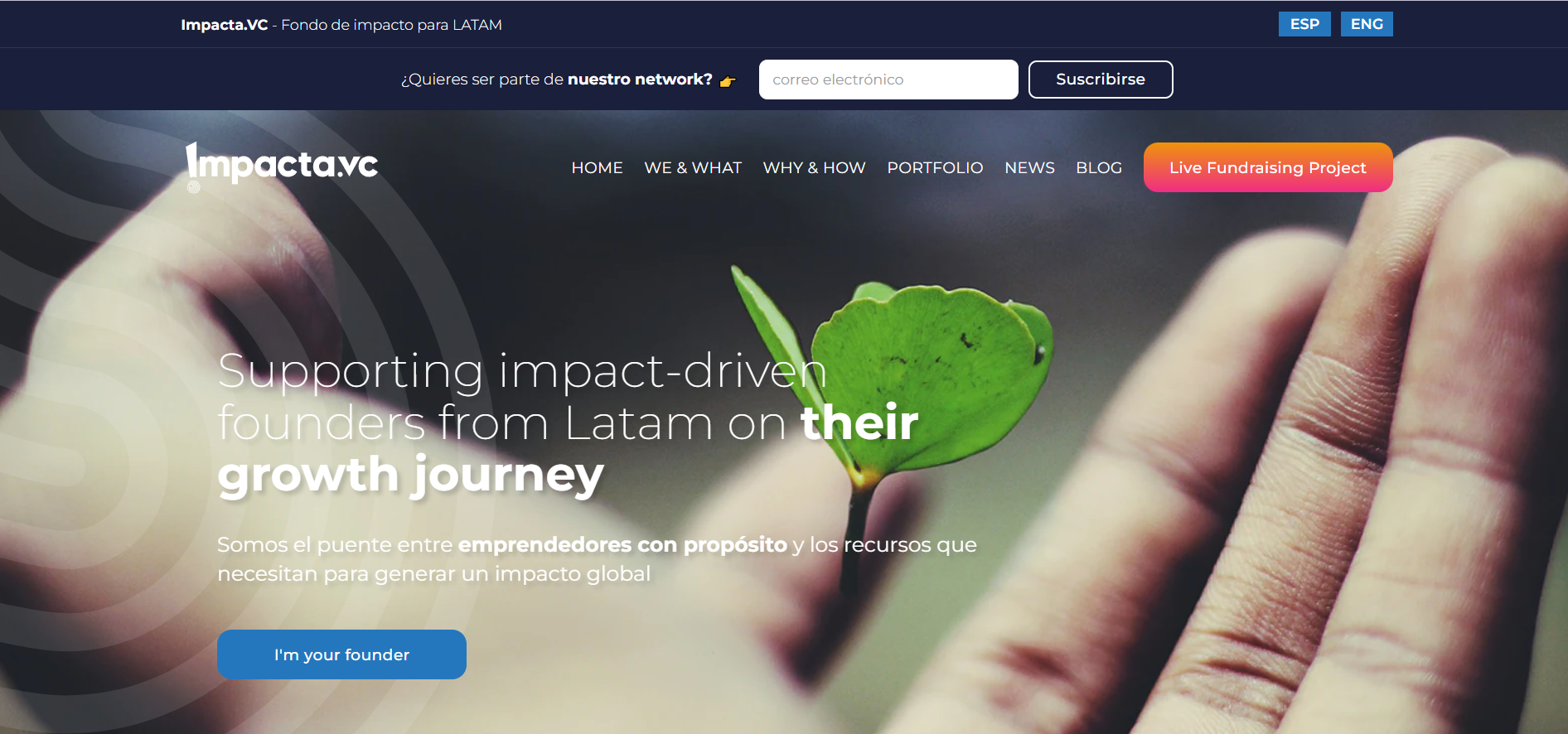 Impacta VC cierra su primer fondo con la cifra de US$ 7M | PulsoCapital.com