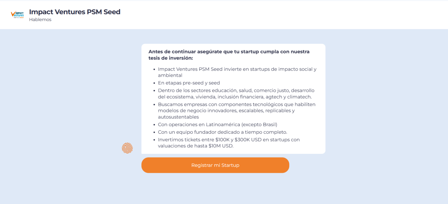 Impact Ventures PSM Seed: un fondo de Impacta VC e Impact Ventures PSM | PulsoCapital.com